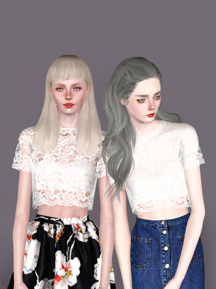 [spectacledchic] Lace Top by spectacledchic - SimsDay