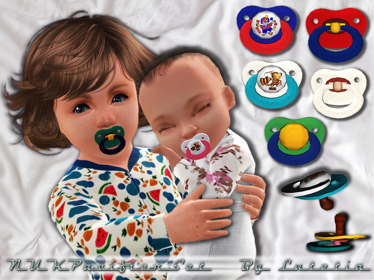 NUK Pacifier Set by Lutetia - SimsDay