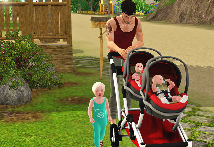 activate super dad mode by Frank Stone - SimsDay