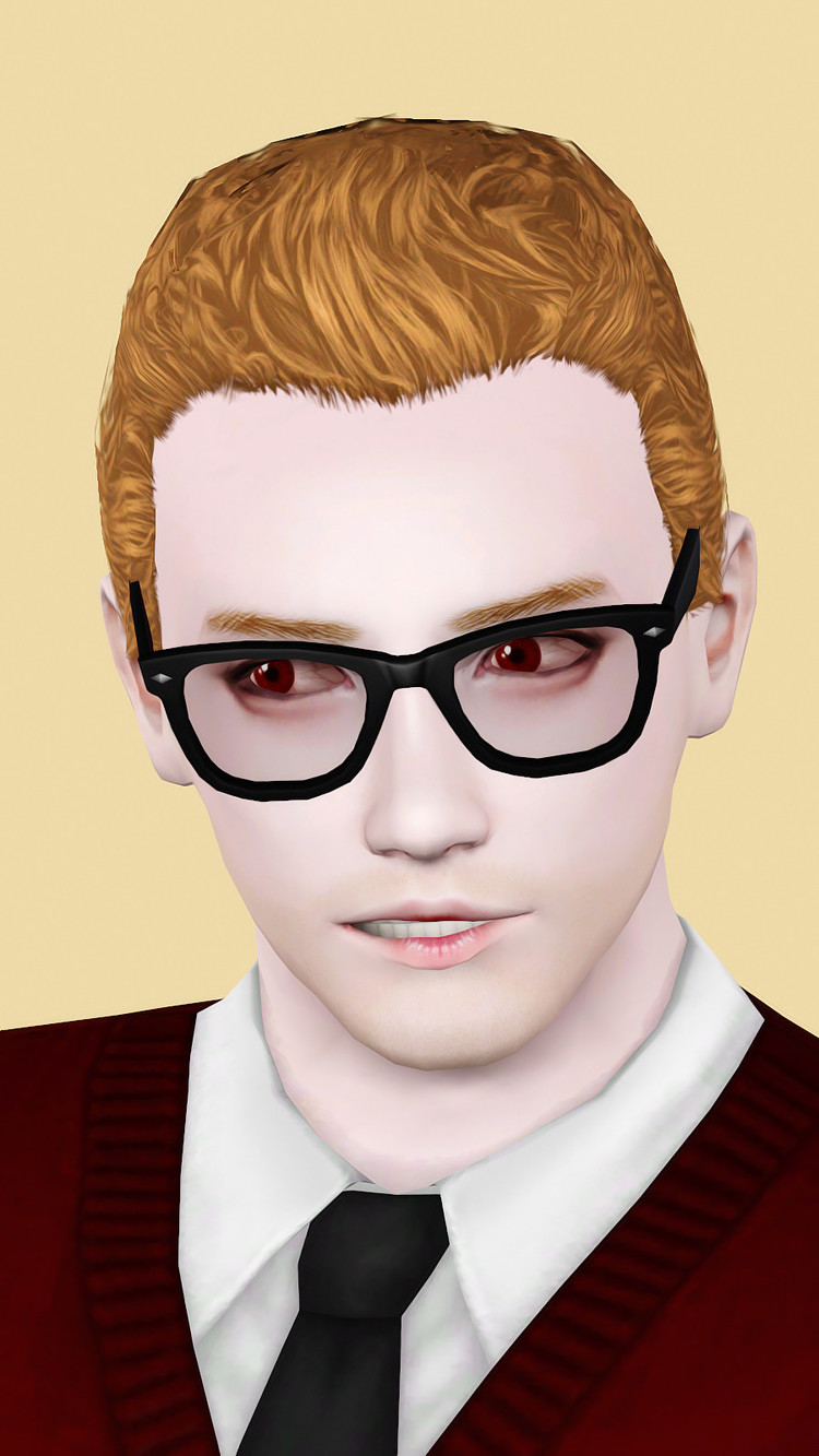 Nerdy William-2 by happylifesims - SimsDay