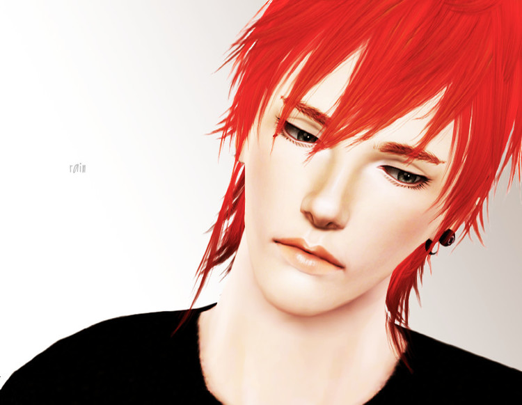 red hair by rainyday - SimsDay