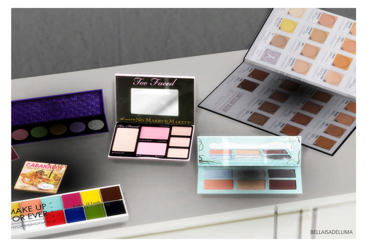 Random Make Up Conversions by @pixils and @yayasimblr by simsday - SimsDay