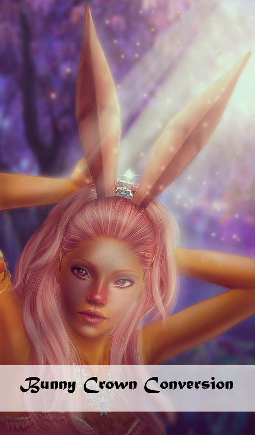 Final Fantasy XIV - Bunny Crown Conversion by Eliavah - SimsDay