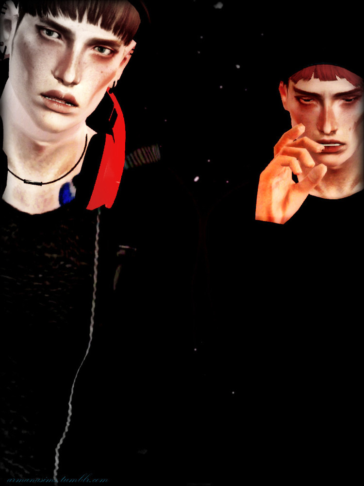 Nick and Anson by armanasims - SimsDay