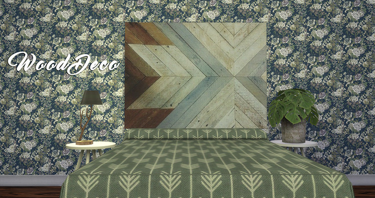 TS4 Made in March - Wood Deco by simsday - SimsDay