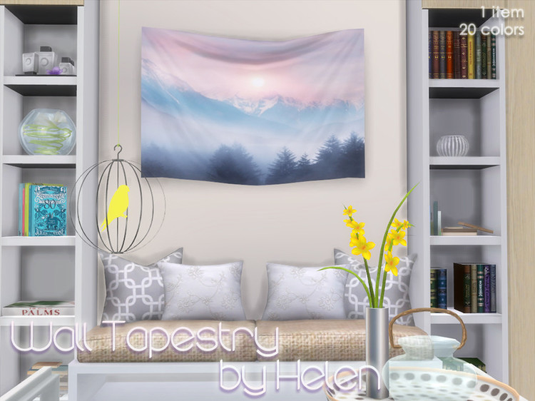 TS4 Wall Tapestry by simsday - SimsDay