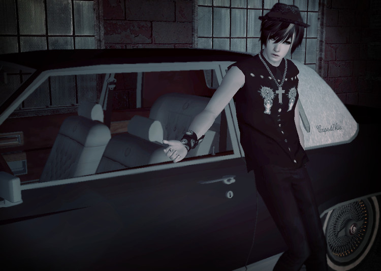 DISORDER HEAVEN: 3t2 Top and Wrist Bandana by cassis - SimsDay