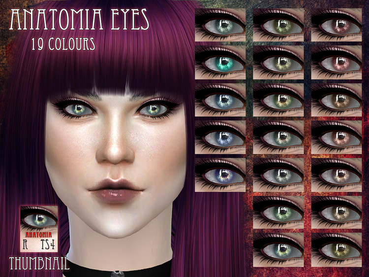 ‘Anatomia Eyes’ for the Sims 4! by simsday - SimsDay