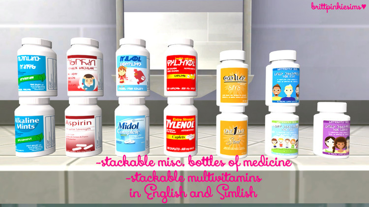 The Sims 4: Medication Set! by simsday - SimsDay