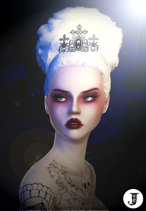 Meah as The Dark Princess by JammerSims - SimsDay