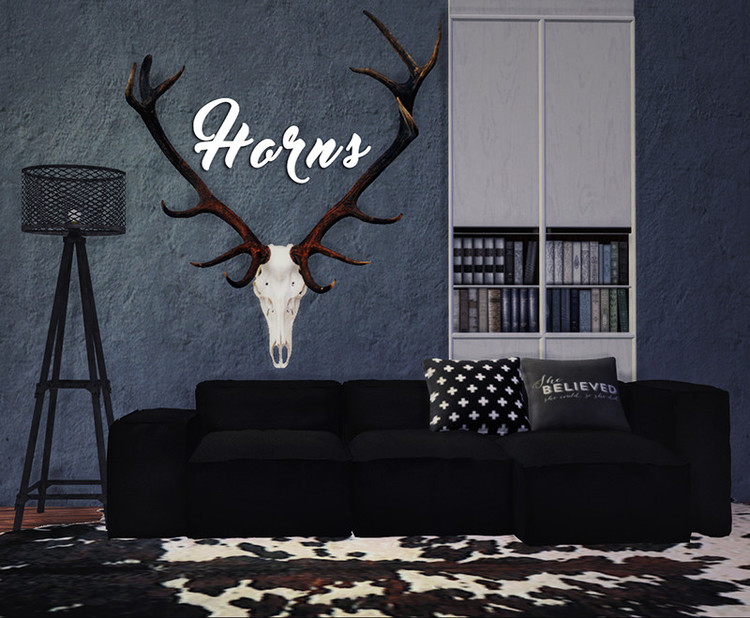 TS4 Made in March - Horns by simsday - SimsDay