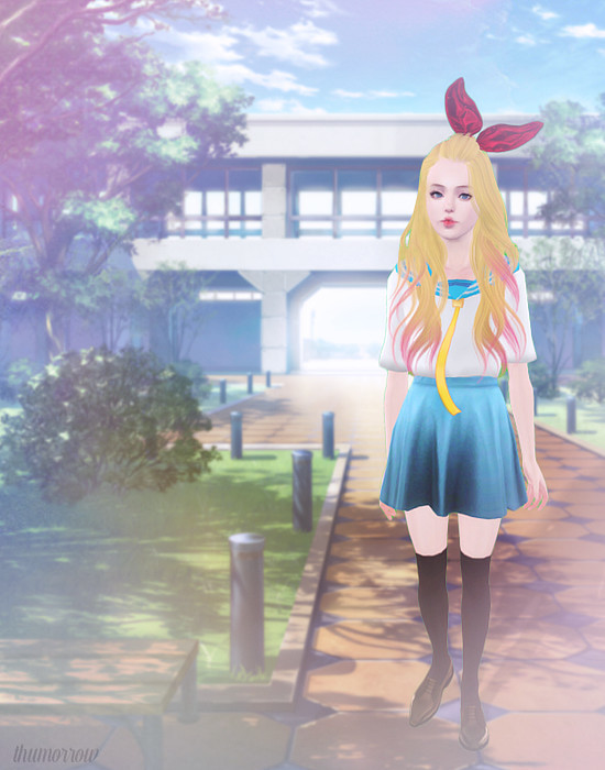 Chitoge Cosplay by verthu - SimsDay